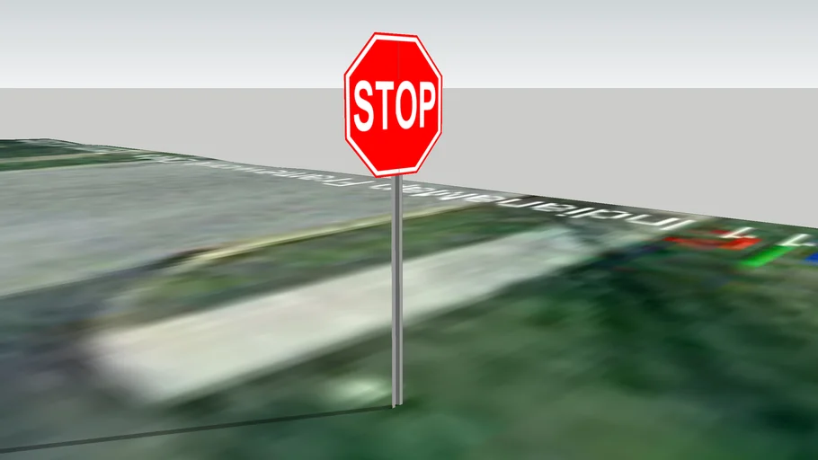 Stop Sign | 3D Warehouse