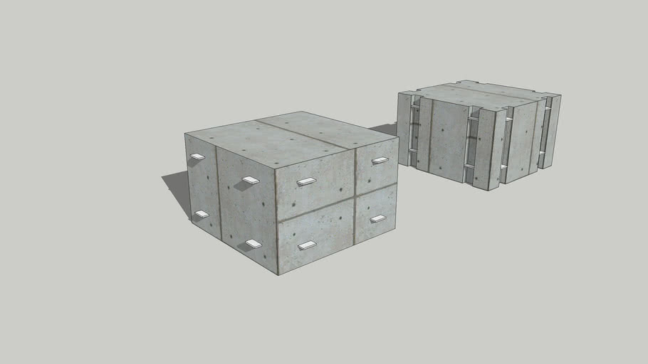 Floating blocks W.A.P | 3D Warehouse