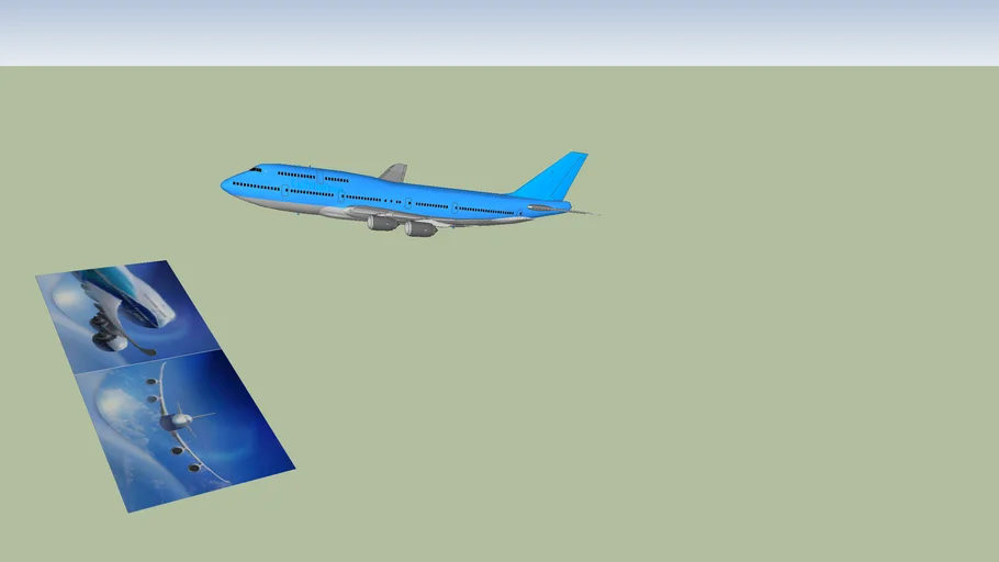 Boeing 747-800 | 3D Warehouse