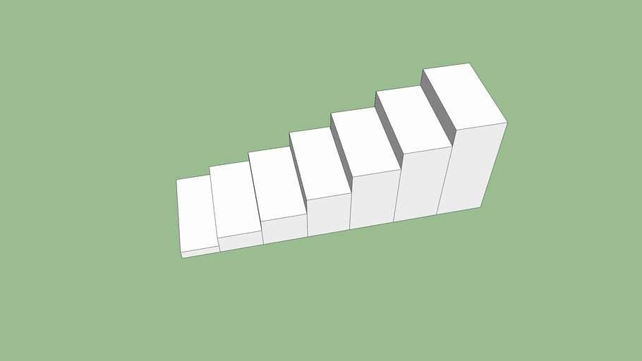 Simple staircase | 3D Warehouse