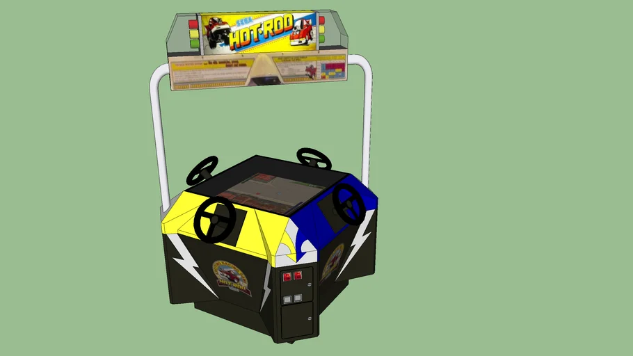 Hot Rod Cocktail Arcade | 3D Warehouse