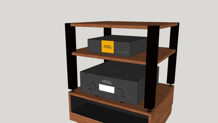 Hi Fi Cabinet | 3D Warehouse