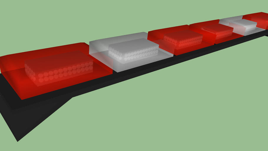 Grizzly LED 'Hellfire' Lightbar | 3D Warehouse