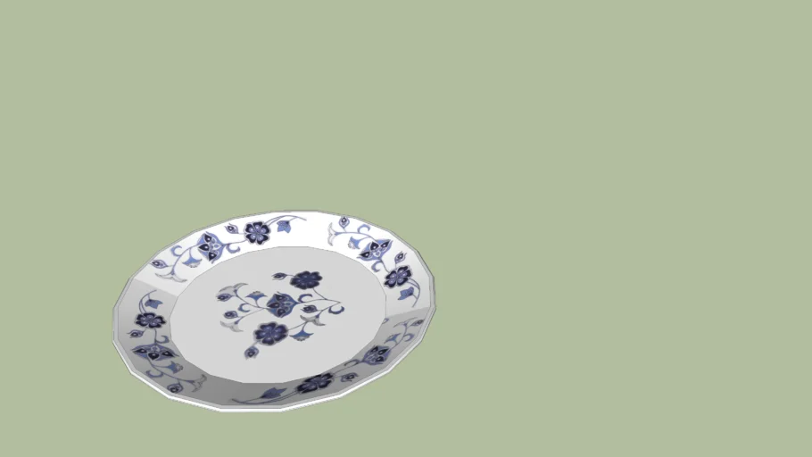 Plate, | 3D Warehouse