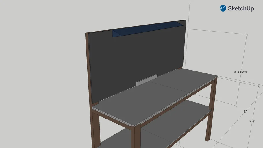 Simple Workbench | 3D Warehouse