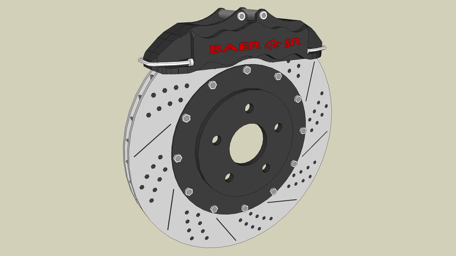 BRAKE BAER 6R '!! lowered details !!' | 3D Warehouse