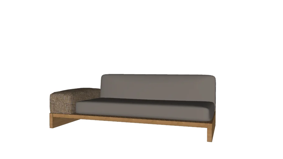 Sofá Externo Balsamo Donaflor | 3D Warehouse