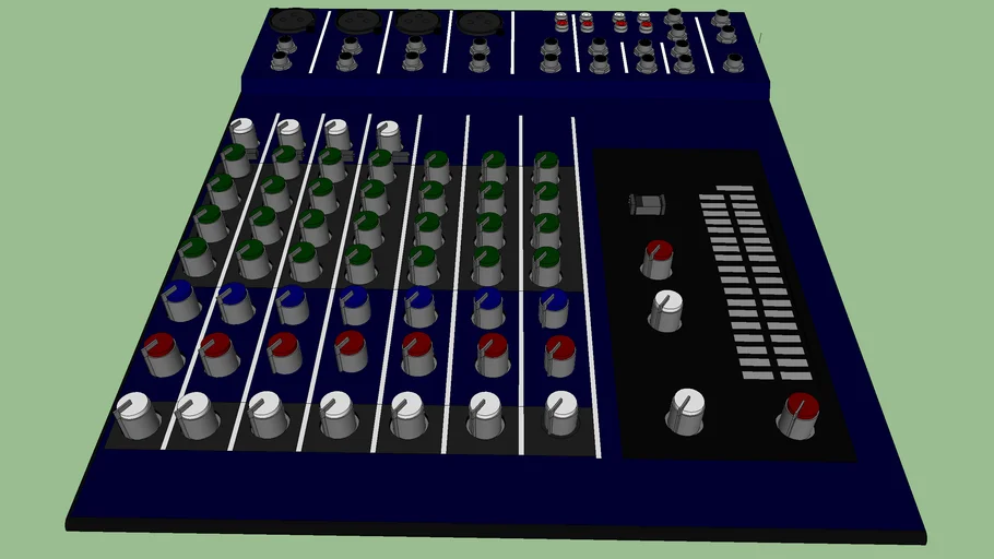Audio Mixer Yamaha MG10/2 | 3D Warehouse
