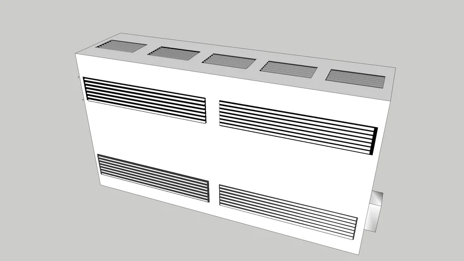 wall heater | 3D Warehouse