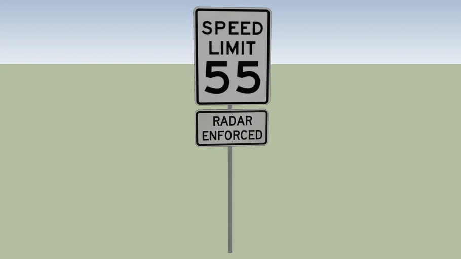 Speed Limit 55 | 3D Warehouse