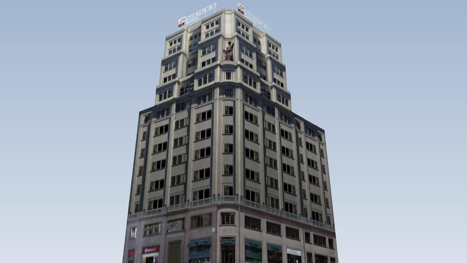 Edificio Vitalicio, Madrid | 3D Warehouse