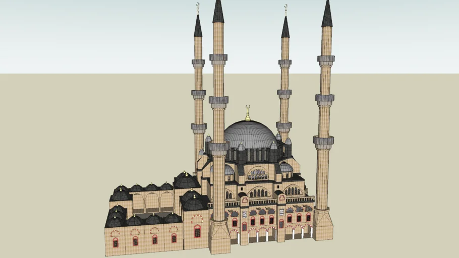 Selimiye Camii, Selimiye Mosque | 3D Warehouse