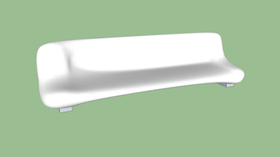 Modern seat - Organic form | 3D Warehouse