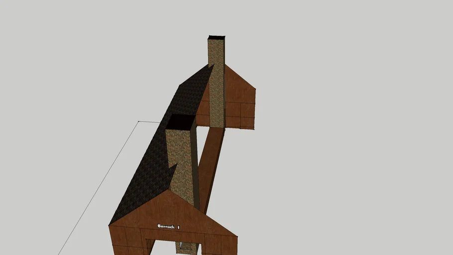 Concentration Camp Barracks | 3D Warehouse