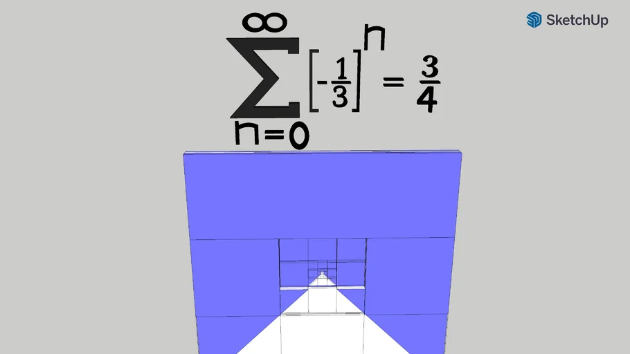 Infinite Sum Geometric evidence | 3D Warehouse