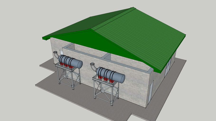 Generator Building | 3D Warehouse