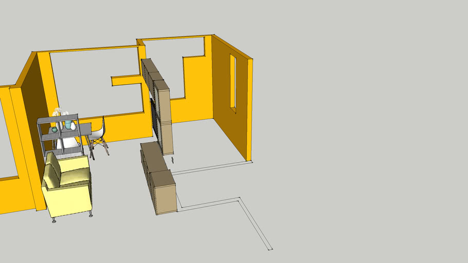 sofa tv1 | 3D Warehouse