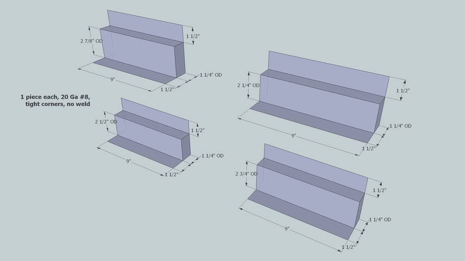 Column parts | 3D Warehouse