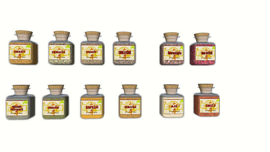 Spices | 3D Warehouse