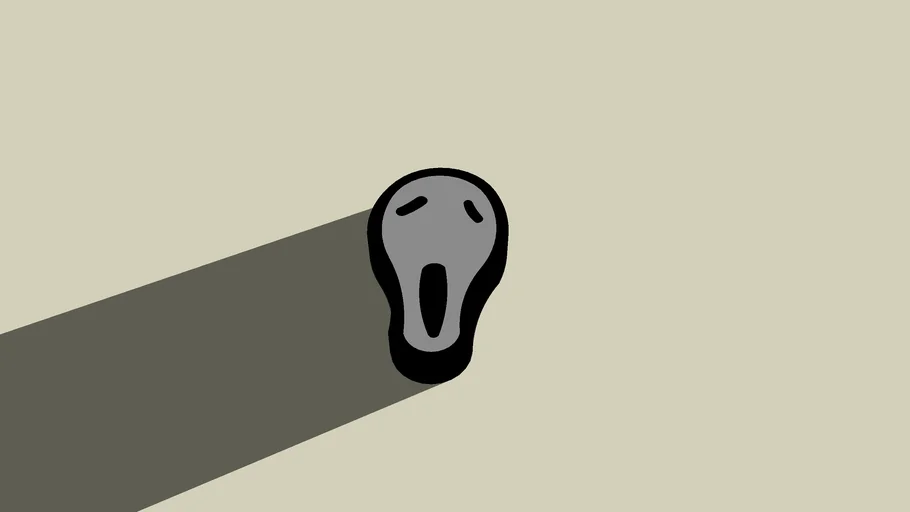 Scream mask | 3D Warehouse