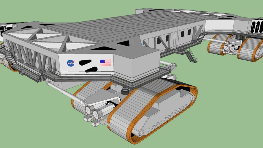 Nasa Crawler transporte | 3D Warehouse