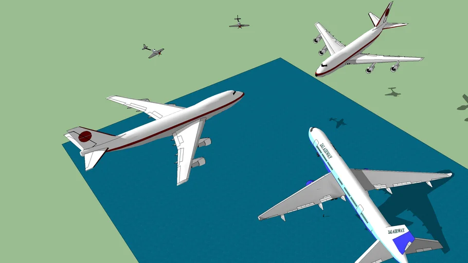 Great Airplane Crash | 3D Warehouse