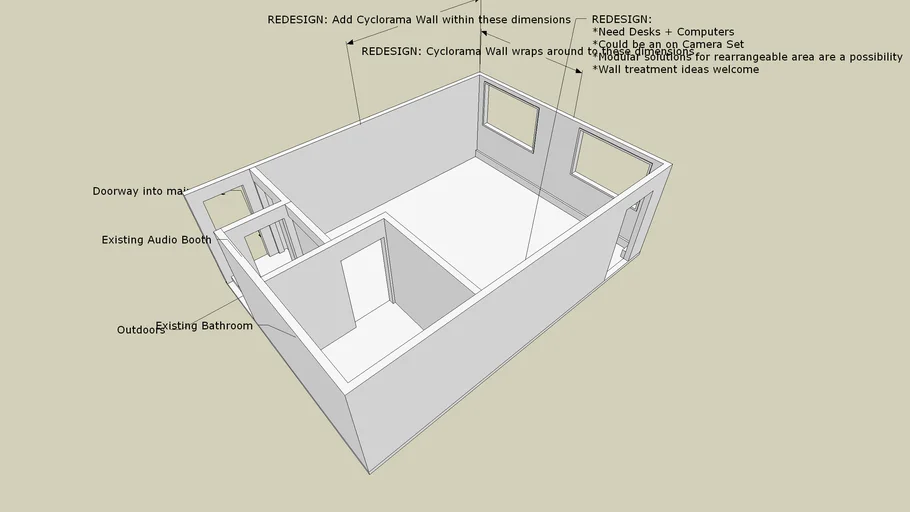 School: Video Production Studio (The SketchUp Show #30) | 3D Warehouse