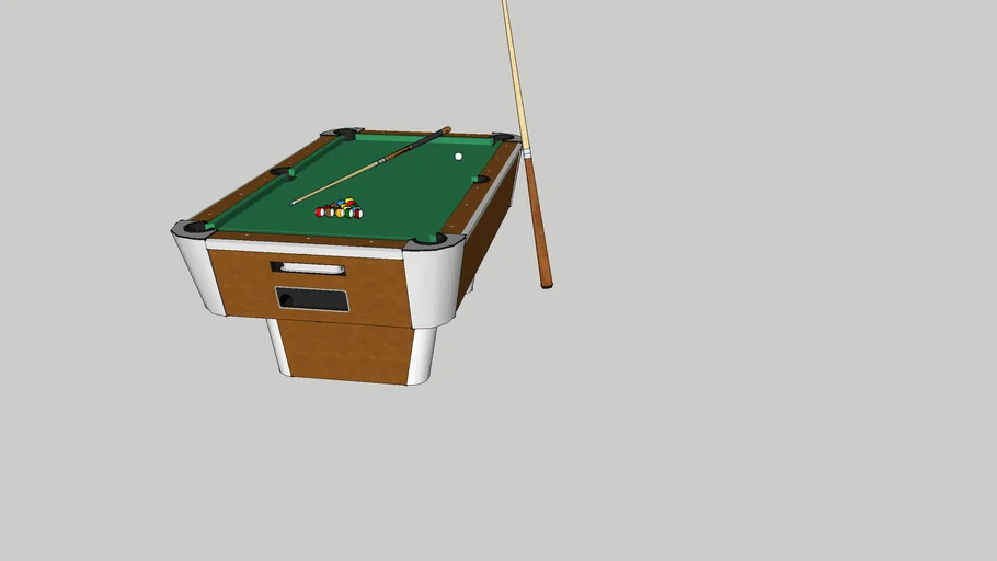Commercial Pool Table | 3D Warehouse