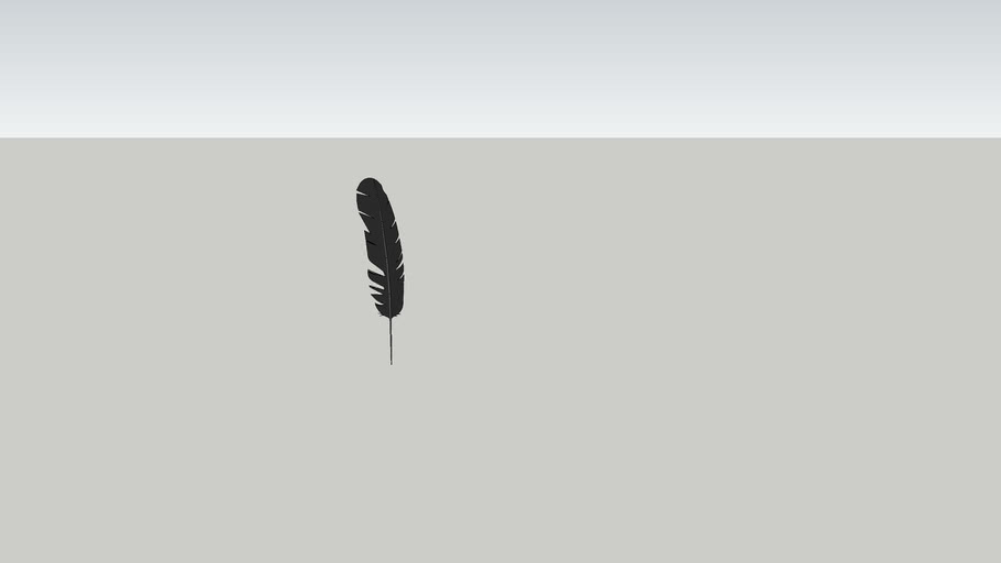 Crow Feather | 3D Warehouse