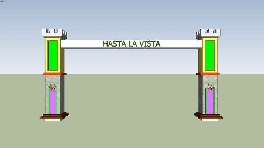 Welcome Arc 0002 | 3D Warehouse
