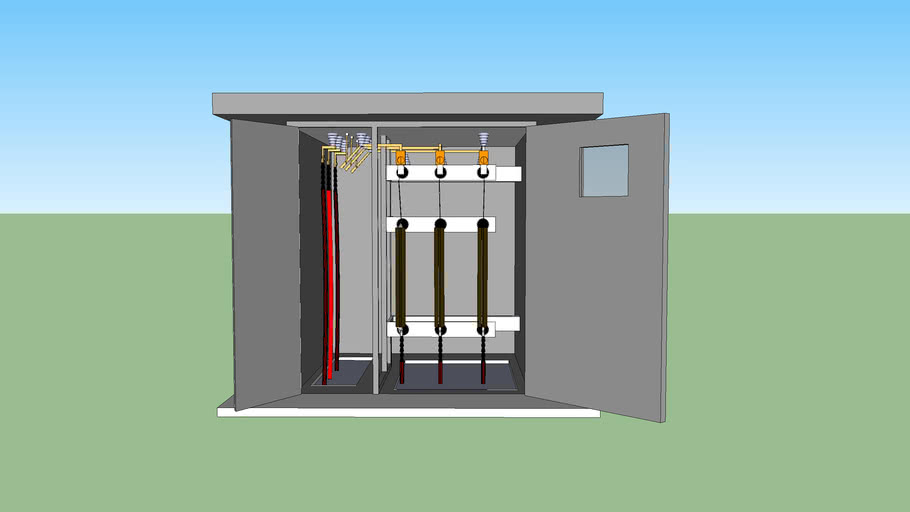 subestacion compacta | 3D Warehouse