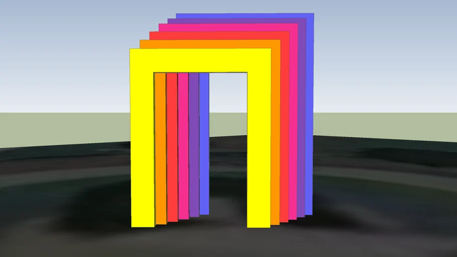 Chromatic Gate statue | 3D Warehouse