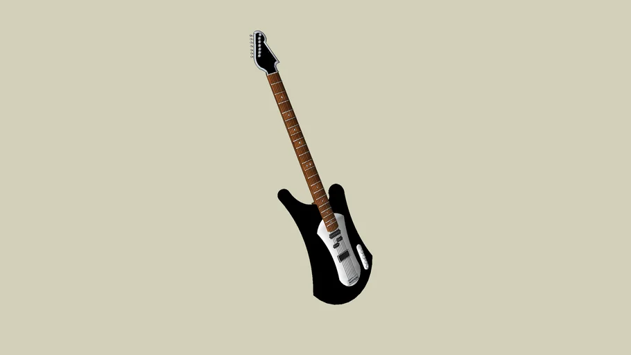 7 String Custom Guitar | 3D Warehouse