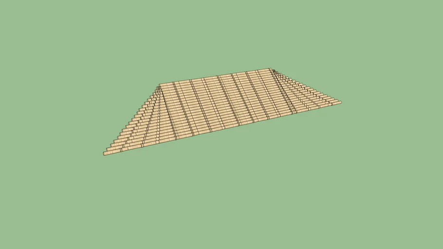 Bamboo roof | 3D Warehouse