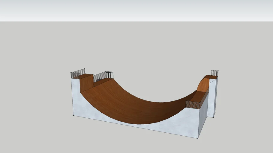 nice half-pipe | 3D Warehouse