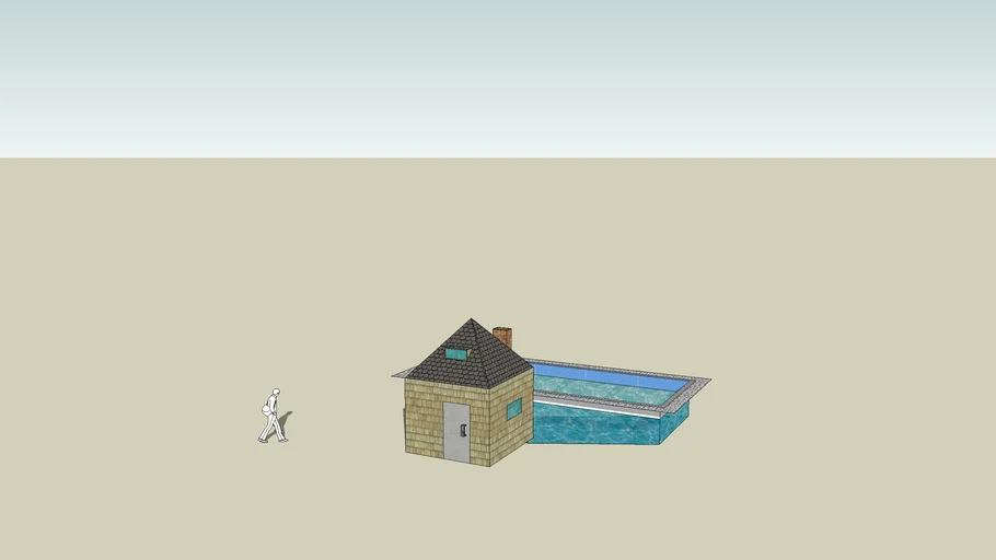 Hobo House with Pool! | 3D Warehouse