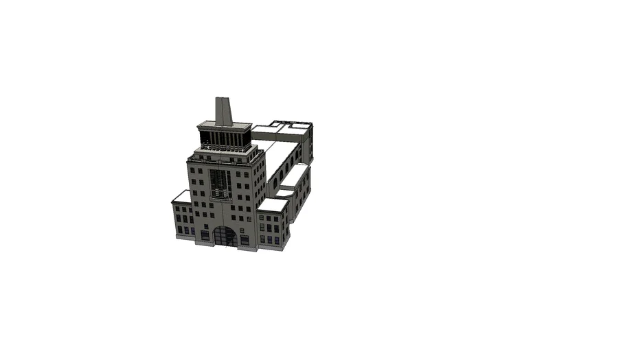 Classical Building 07 | 3D Warehouse