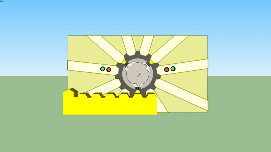 Fallout 4 Gear Door | 3D Warehouse