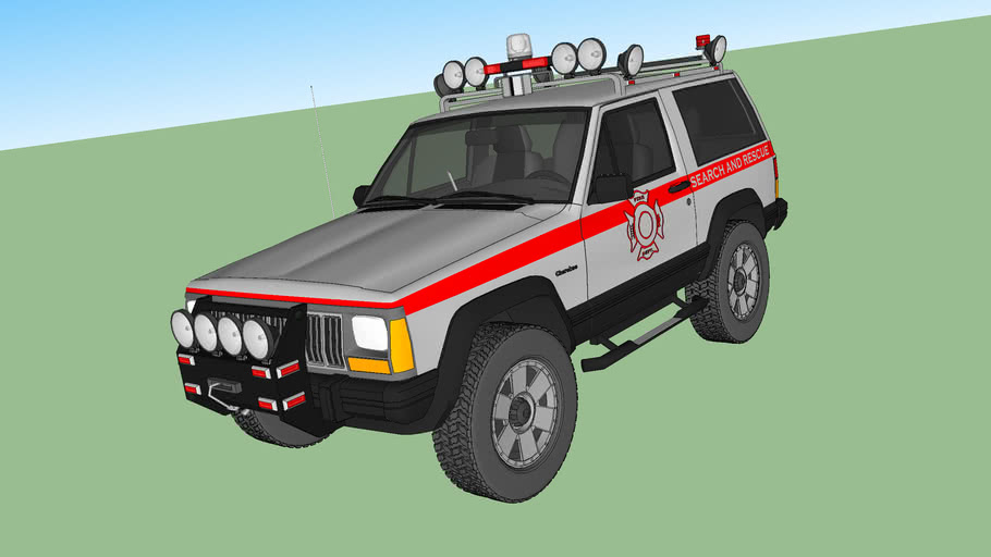 Search And Rescue Jeep | 3D Warehouse