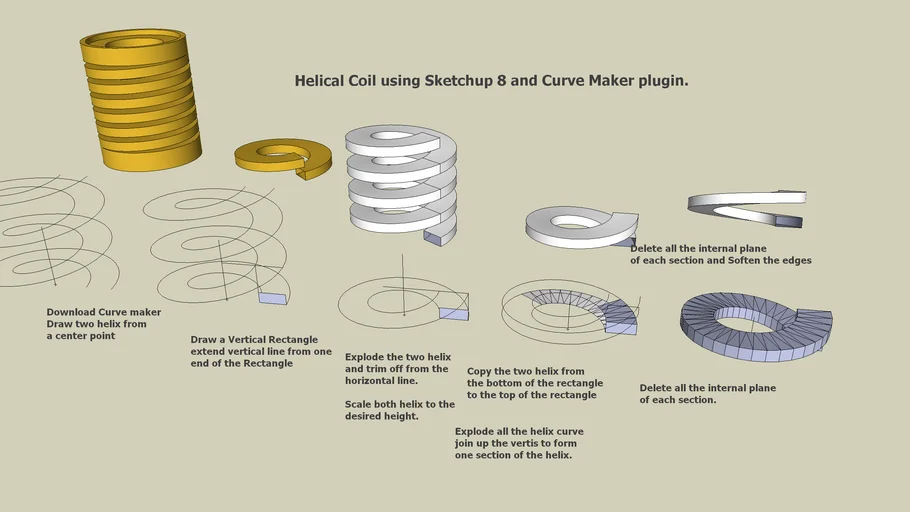 Helical Coil | 3D Warehouse