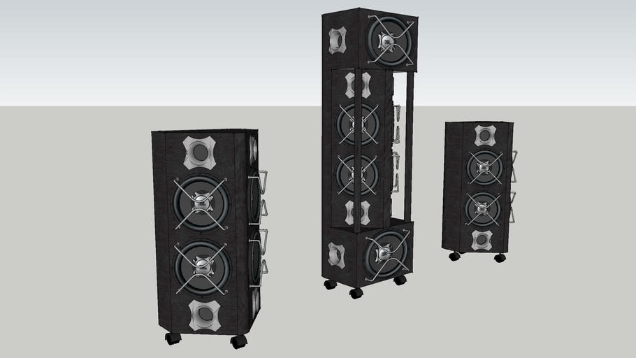 tower speaker | 3D Warehouse