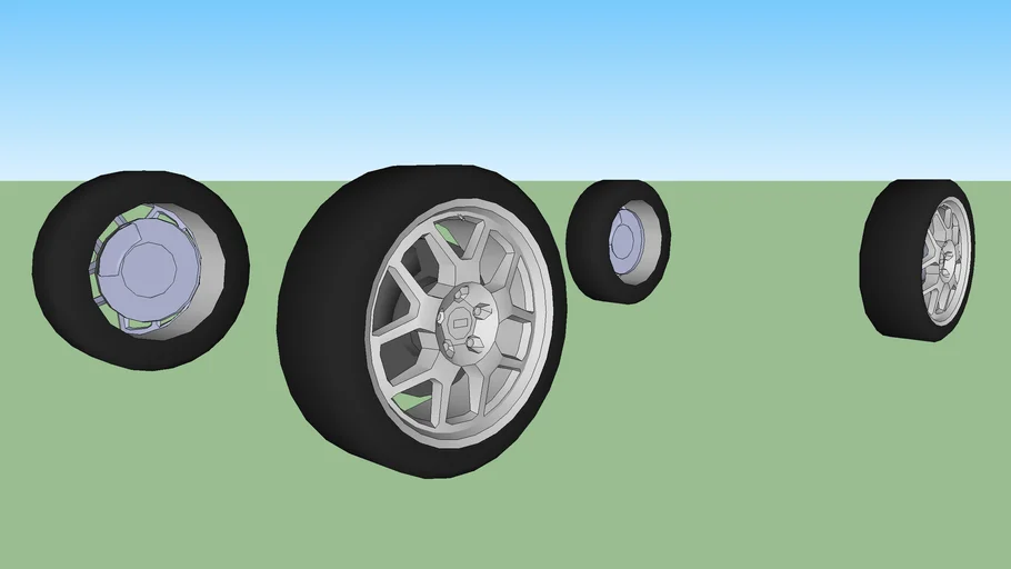 Car wheels 2 | 3D Warehouse