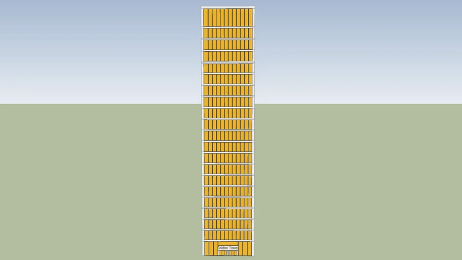 Golden Tower | 3D Warehouse