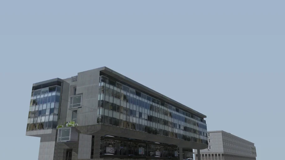 Edifici Stazione Centrale di Napoli, su Corso Meridionale | 3D Warehouse