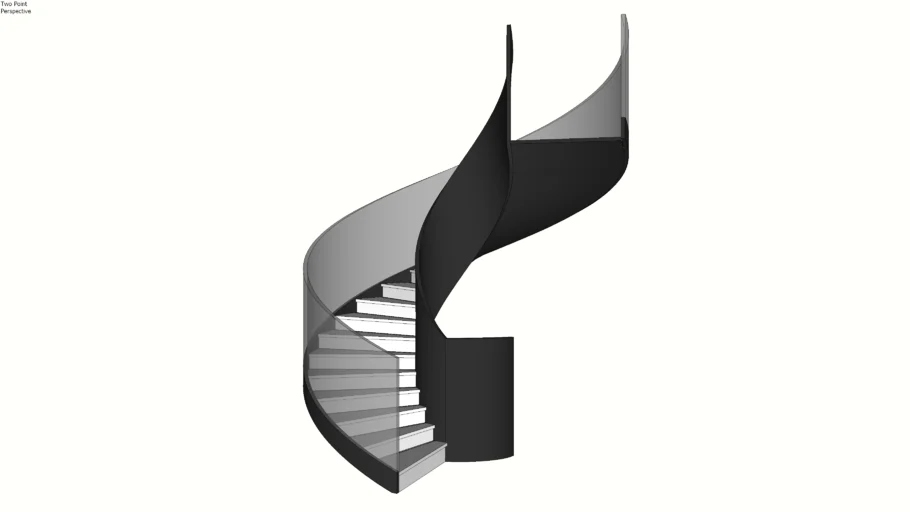 Helical Staircase - Escada Helicoidal - Curved Staircase - Escada Curva ...
