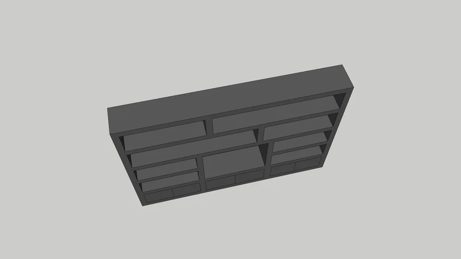 Bookcase | 3D Warehouse