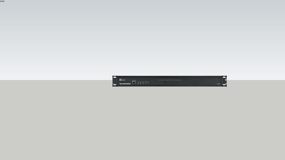 Crestron CP3 | 3D Warehouse