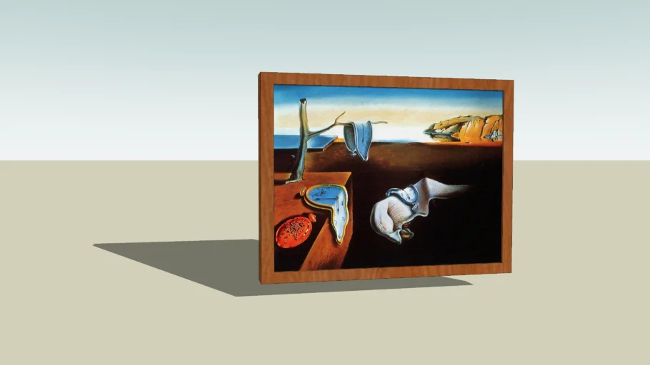 The Persistence Of Memory Salvador Dali