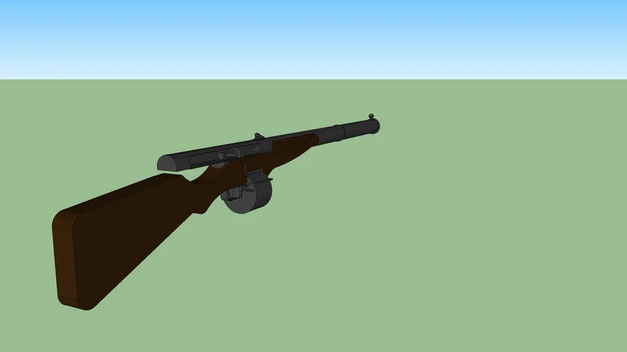 Huot Automatic Rifle | 3D Warehouse