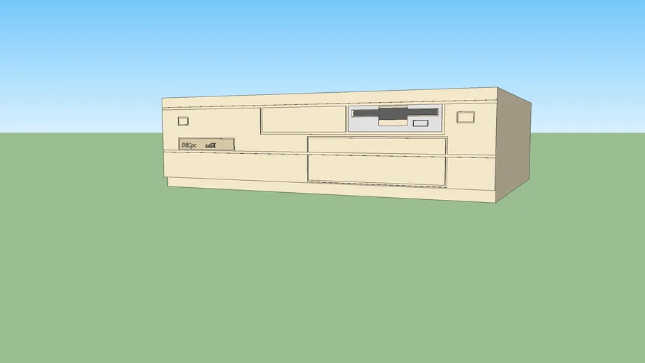 Digital (DEC) (DECpc 316sx) desktop computer | 3D Warehouse